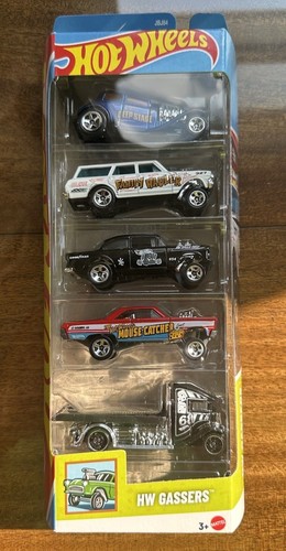 2025 Hot Wheels HW Gassers 5-Pack With 55 Bel Air Gasser | eBay