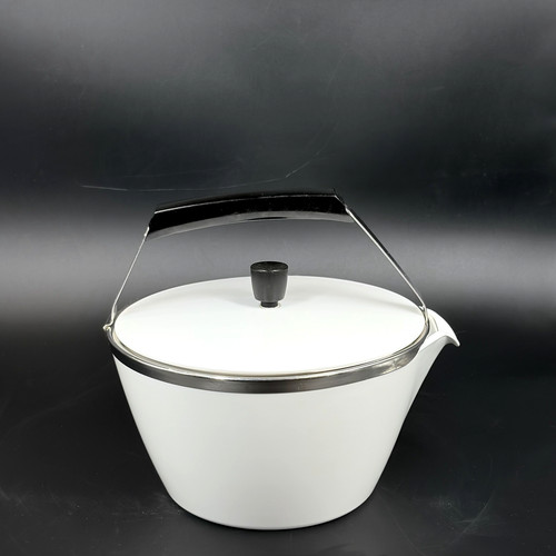 Corning Ware Cookmates White Tea Kettle TK-2 1 3/4 qt. Atomic MCM ...