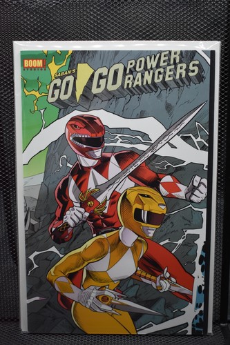 Go Go Power Rangers #1 SDCC X-Men #1 Homage Gatefold Variant Boom 2017 ...
