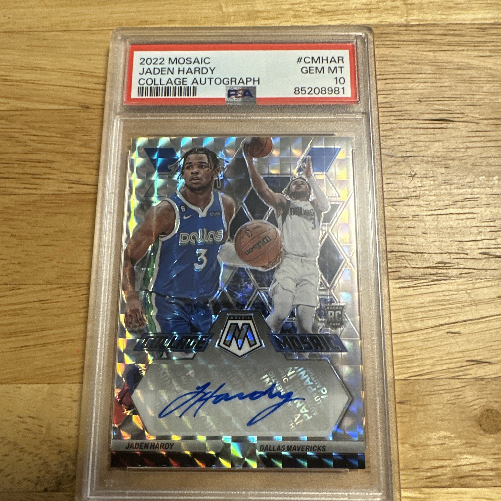 Jaden Hardy 2022 Mosaic #CM-HAR Collage Autographs PSA 10 Price Guide ...