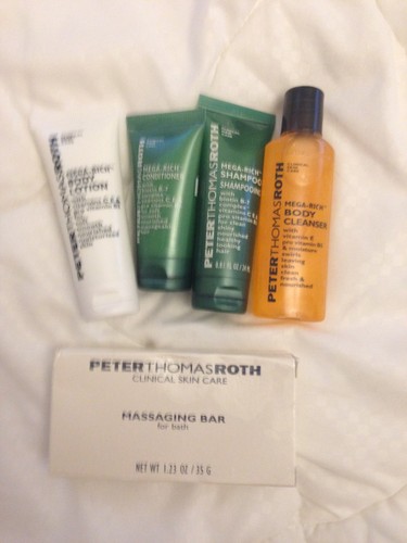 PETER THOMAS ROTH set of shampoo, conditioner, body wash, body lotion ...
