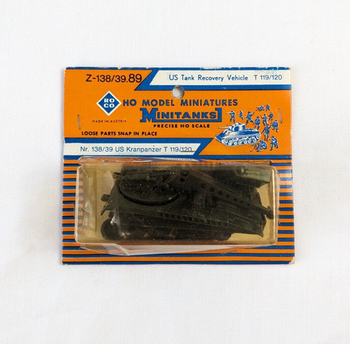 ROCO MINITANKS HO Scale 1:87 TANK RECOVERY VEHICLE Z-138/39 T 119/120 ...