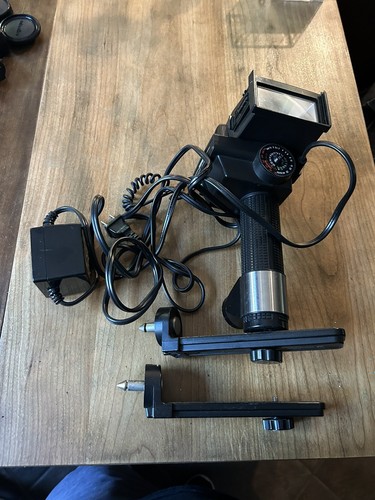 Sunpak Auto 522 Handle mount flash 35mm brackets | eBay