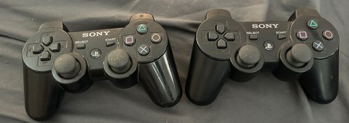 (Lot of 2) Sony CECHZC2U PlayStation DualShock 3 Wireless Gaming ...