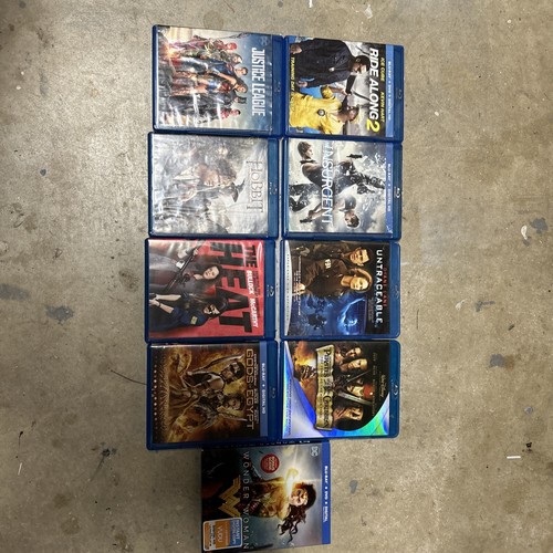 Lot Of 9 Blue Ray DVDs | eBay