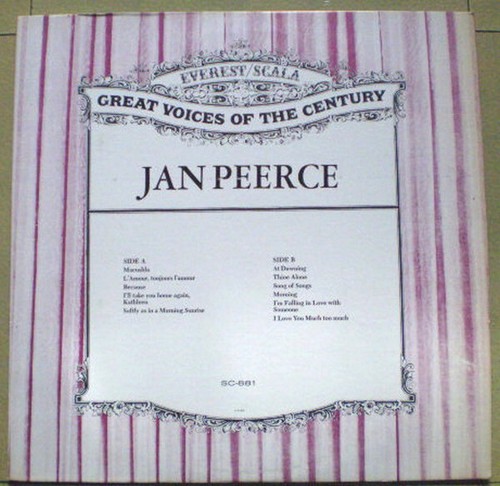 Great Voices Of The Century [Vinyl] Jan Peerce | eBay