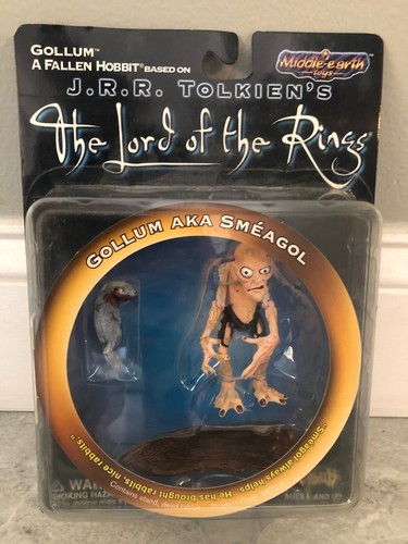 Lord Of The Rings GOLLUM aka Smeagol Figure Tolkien Middle Earth Toy ...
