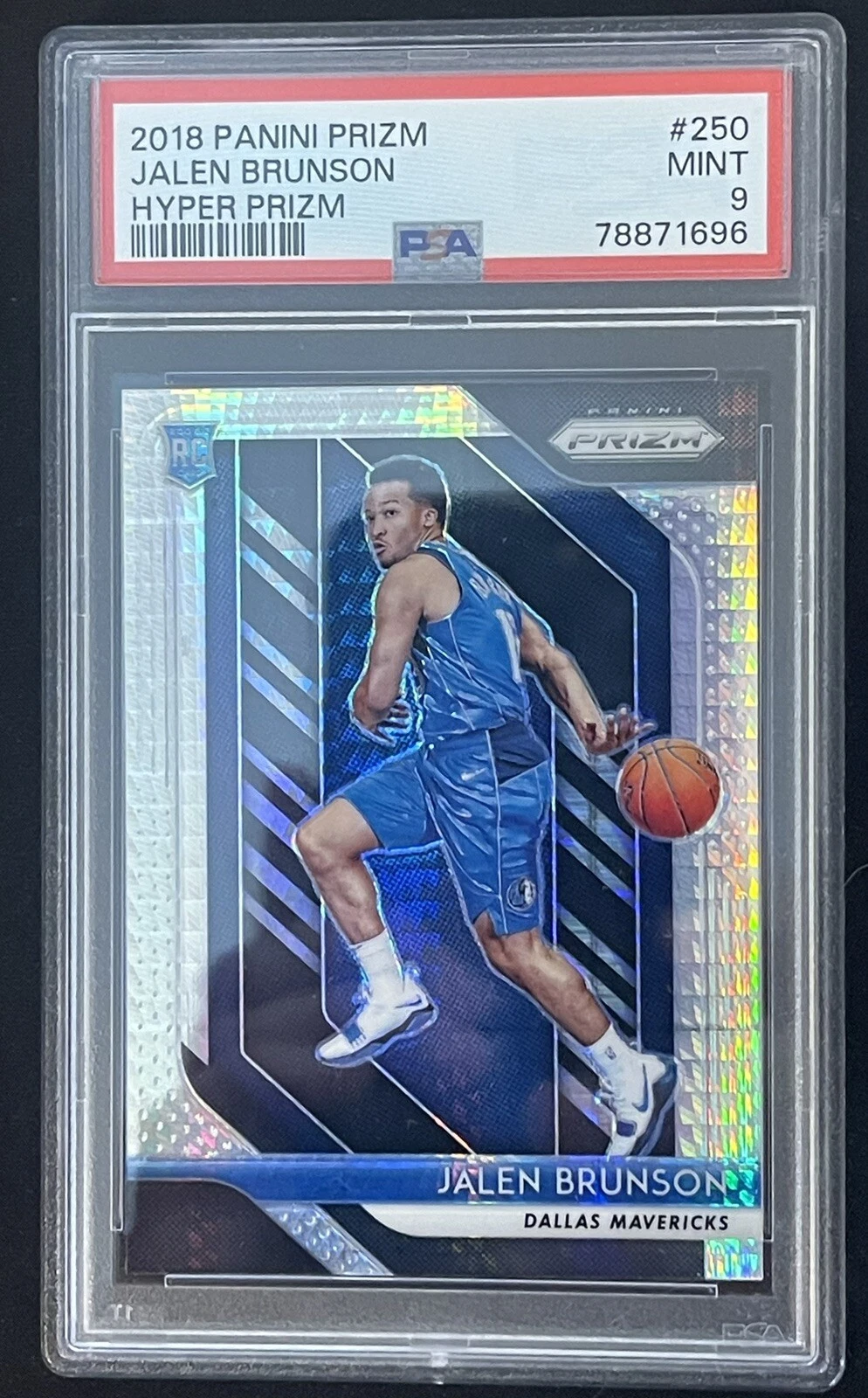 Jalen Brunson 2018 Prizm #250 Hyper Price Guide - Sports Card Investor
