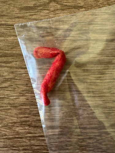 7 Shaped Takis Fuego Chip **ULTRA RARE** Rare Takis Fuego Shape | eBay
