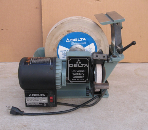 DELTA Model 23-700 Universal Wet Dry Bench Grinder Sharpener | eBay