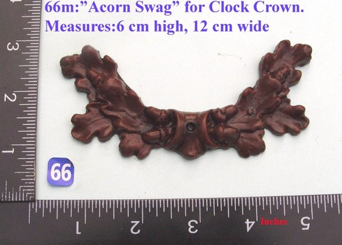 66M "Acorn Swag" clock case / furniture DIY | eBay