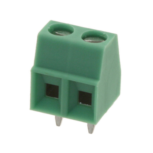 1727010 Terminal Block 2 Position Wire to Board Horizontal with Board 0 ...