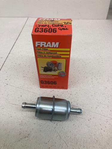 80-89 GM Mopar Yugo Fram Fuel Filter G3606 | eBay