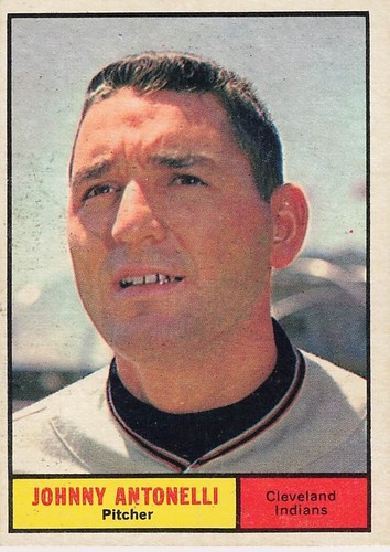 JOHNNY ANTONELLI 1961 TOPPS BASEBALL #115 | eBay
