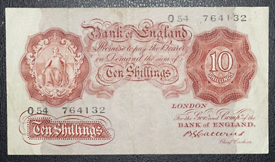 10 Shilling Banknote in English Banknotes Pre-1952 for sale | eBay