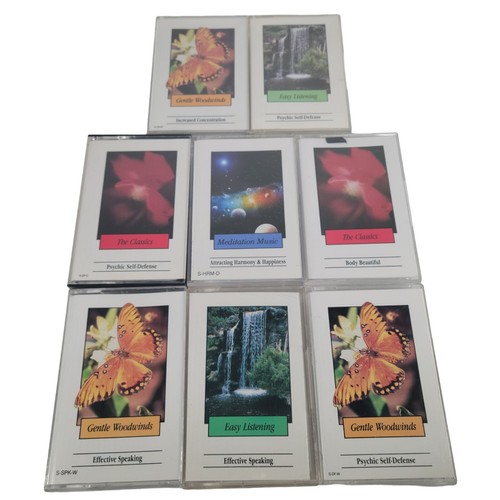 Subliminal Motivational Self Help Cassette Tapes Lot of 8 Jonathon ...