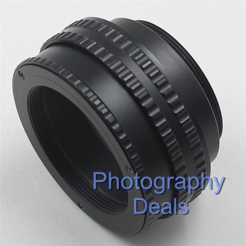 M42 to M42 17mm 31mm Adjustable Focus Helicoid Adapter Extension Macro Tube