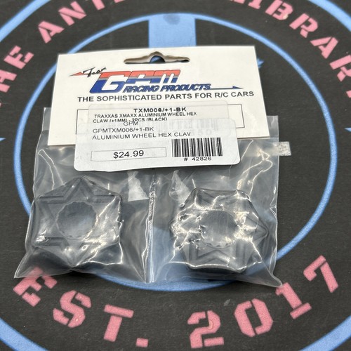 GPM. TXM006 /+1 - BK Traxxas Aluminum Wheel Hex Claw | eBay