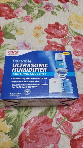 CVS Pharmacy Portable Ultrasonic Humidifier Soothing Cool Mist ...
