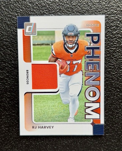 2025 Donruss RJ HARVEY Rookie Phenom Jersey Patch Relic RC #RPJ-RHY ...