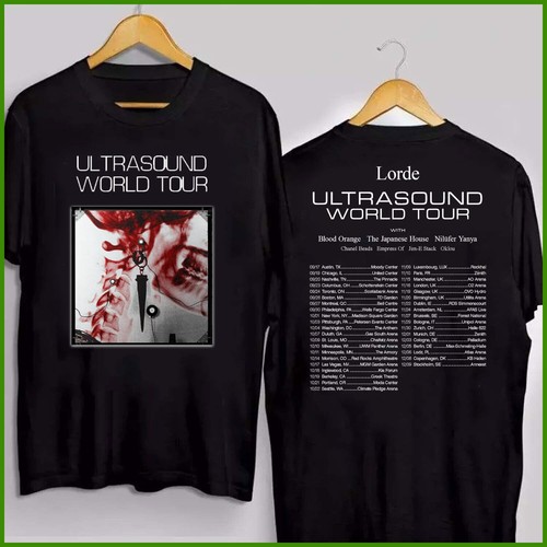 2025 Lorde Ultrasound Tour T-shirt, Lorde Tour Merch T-Shirt Reprint S ...