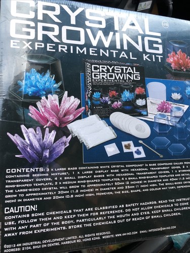 4M Crystal Growing Experiment Kit | eBay