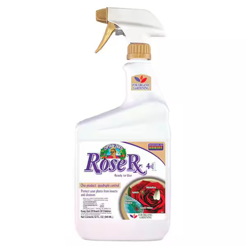 Captain Jack's Rose Rx 4-in-1 RTU 32oz Fungicide Insecticide Miticide ...