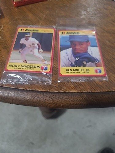 🔥lot Of 2 1991 JIMMY DEAN 3 CARD PACK FACTORY SEALED | eBay