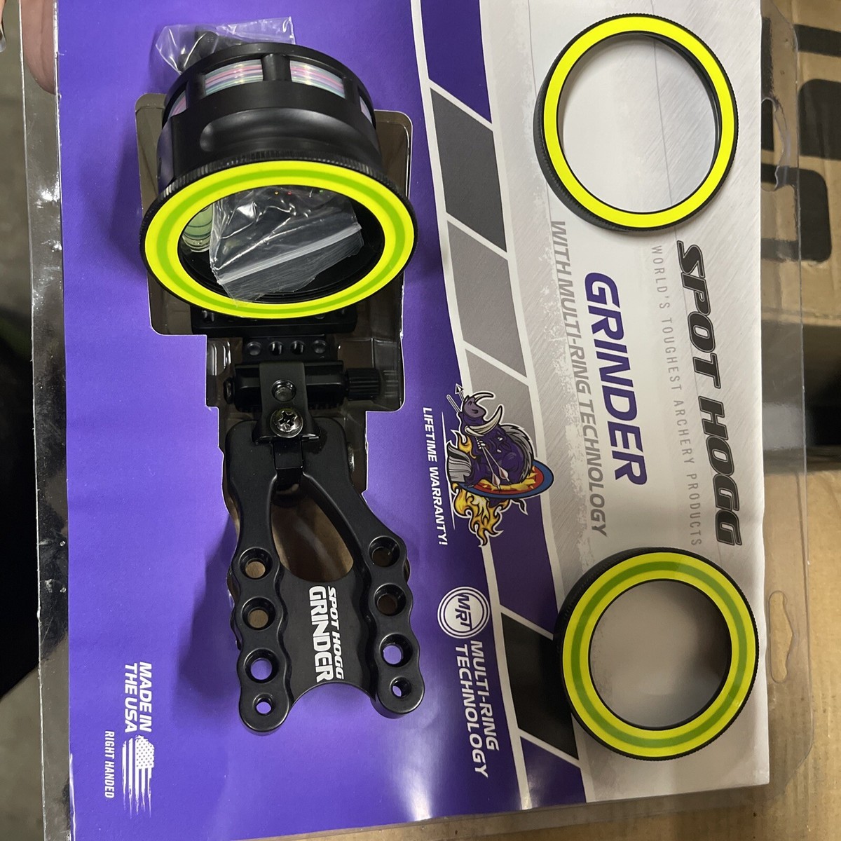 Fixed Pin Bow Sight Micro Adjust 7-pin Archery Equipment Spot Hogg ...