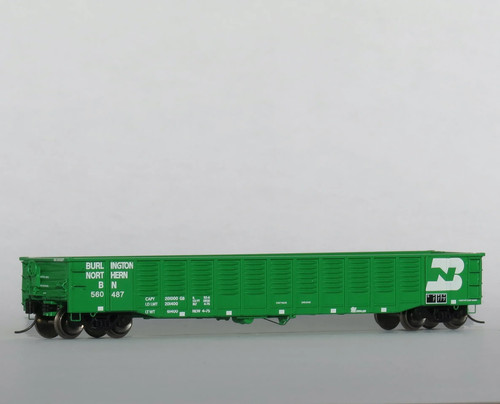 N Scale - Trainworx 25311-20 Burlington Northern 52' Gondola BN560533 ...