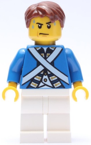 LEGO MINIFIGURE PIRATES BLUECOAT SOLDIER 5 USED CONDITION PI173!! | eBay
