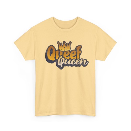Queef Queen Funny Unisex Heavy Cotton Tee inappropriate embarrassing ...