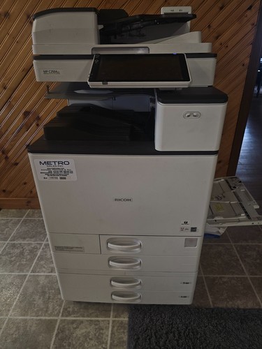 Ricoh MP C2504ex Color Laser Multifunction Printer Low Hour Usage | eBay