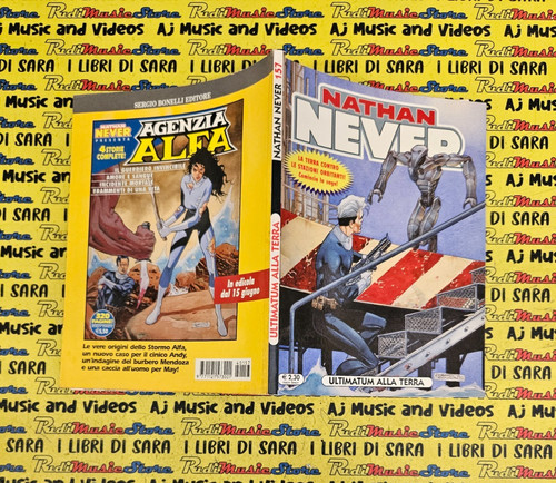 Fumetto comics NATHAN NEVER N.157 giugno 2004 ultimatum alla terra ...