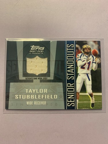 A7307 - 2005 Topps Draft Picks and Prospects Jersey #SSTS Taylor ...