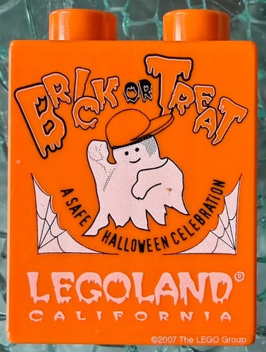 Lego Duplo 2007 Legoland California Halloween Brick or Treat Brick | eBay