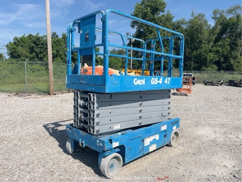 2018 Genie GS4047 40' Electric Scissor Lift Man Aerial Platform Manlift ...