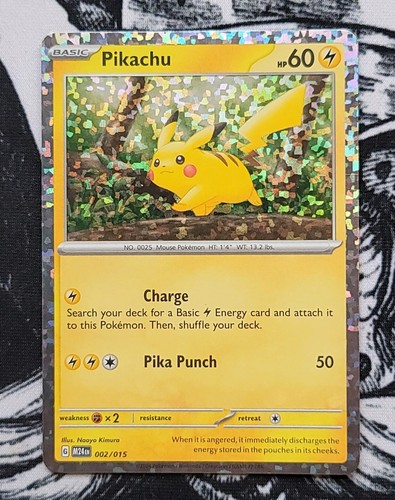 Pikachu (confetti foil) #2 - McDonald's X Pokémon Dragons 2025 - NM/M ...