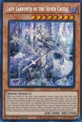 Yugioh! MP Lady Labrynth of the Silver Castle - MP23-EN177 - Prismatic ...