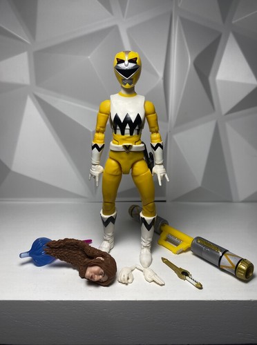 Power Rangers Lightning Collection Lost Galaxy Yellow Ranger Figure | eBay