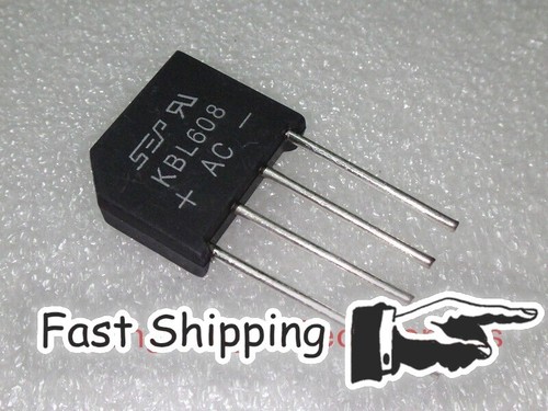10pcs KBL608 6A 800V Bridge Diode Rectifier | eBay