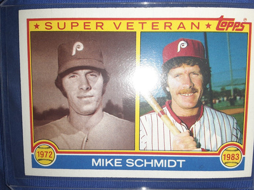 Mike Schmidt 1983 Topps Card #301 Philadelphia Phillies HOF MVP FREE ...