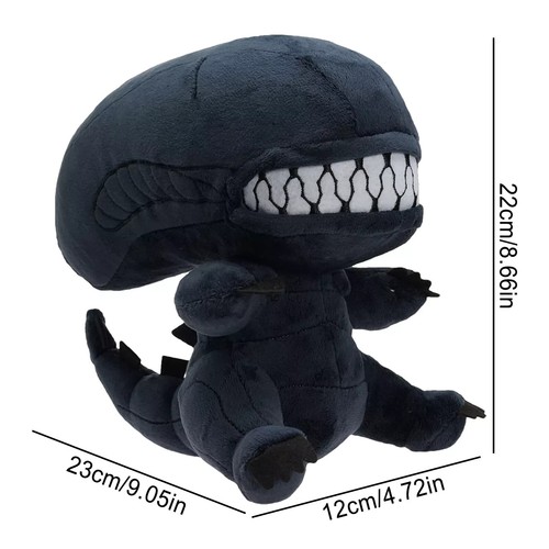 Xenomorph Plush Stuffed Animal Toy Monster Lifelike Alien Doll Kids ...