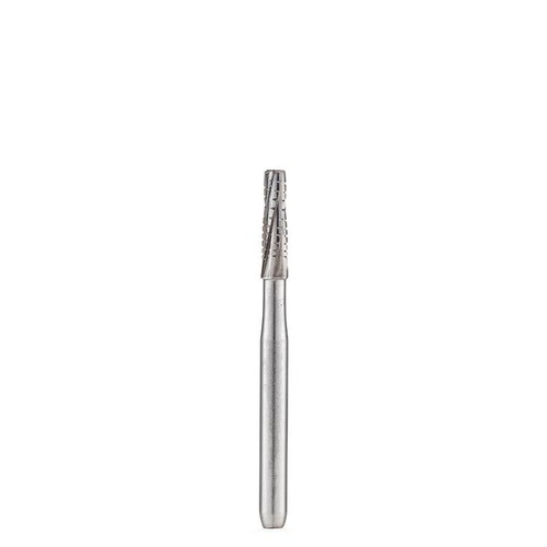 Brasseler 702L FG Long Flat-End Taper Cross-Cut Fissure Carbide Burs ...