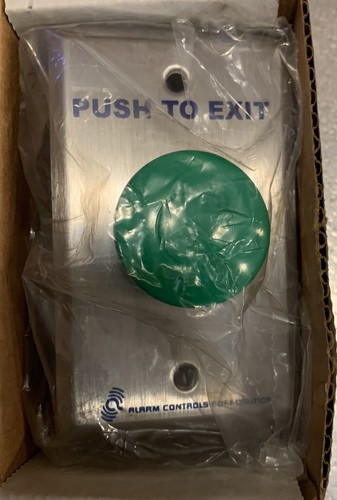 Alarm Controls Ts-14 Push Button,5 In. H,W/Pneumatic Switch | eBay