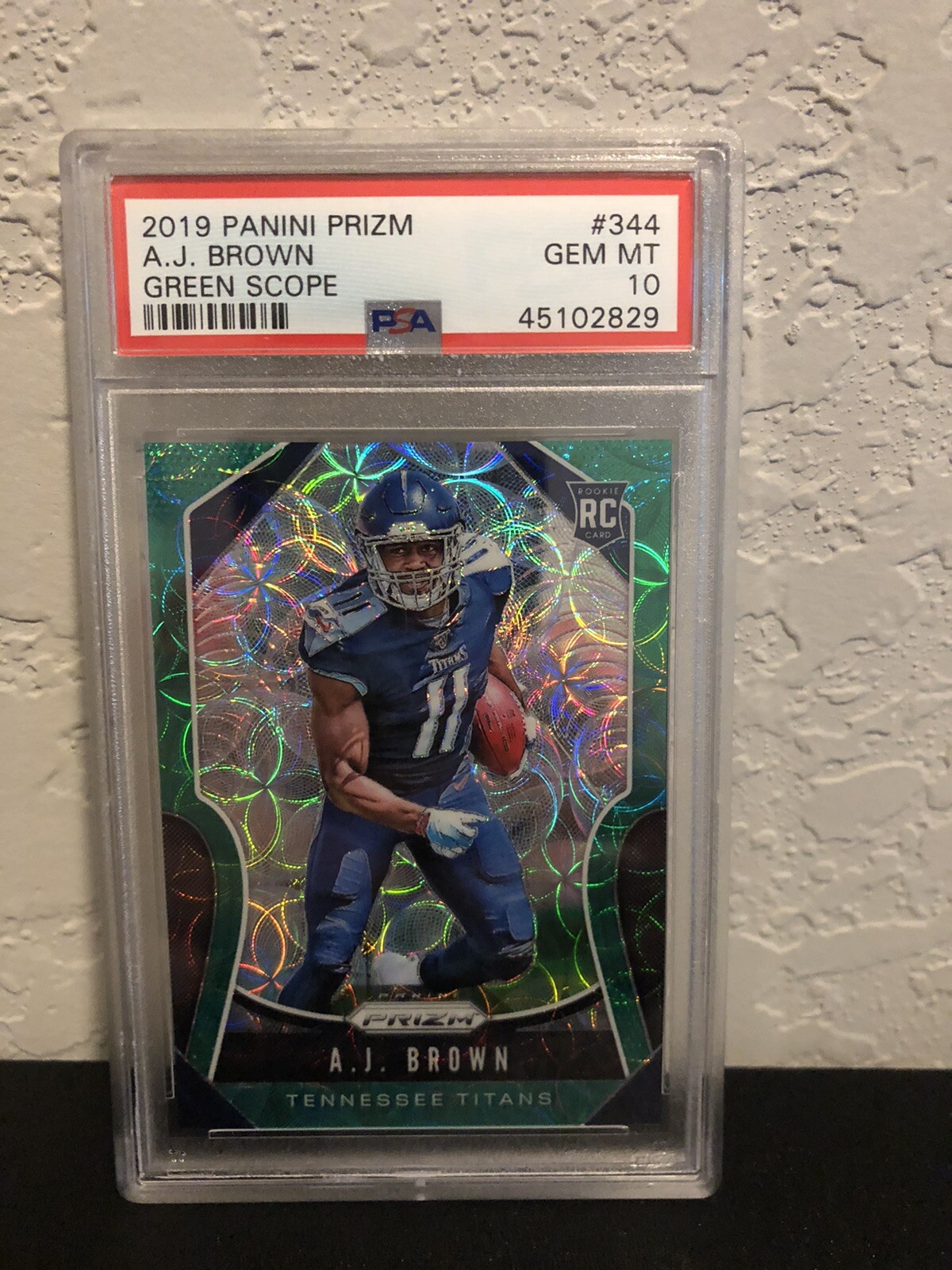 AJ Brown 2019 Prizm #344 Green Scope /75 Price Guide - Sports Card Investor