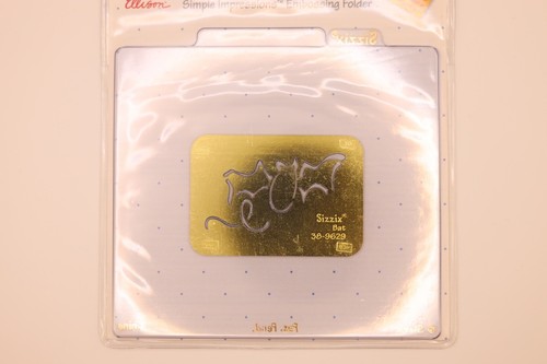 Ellison Design Simple Impression Brass Emboss Folder - Bats | eBay