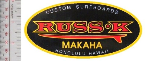 Surfing Hawaii Russ-K Custom Makaha Surfboards Honolulu | eBay