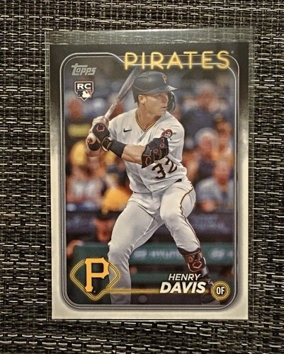 2024 Topps Series 1 #295 Henry Davis, Pittsburgh Pirates (RC) Rookie | eBay
