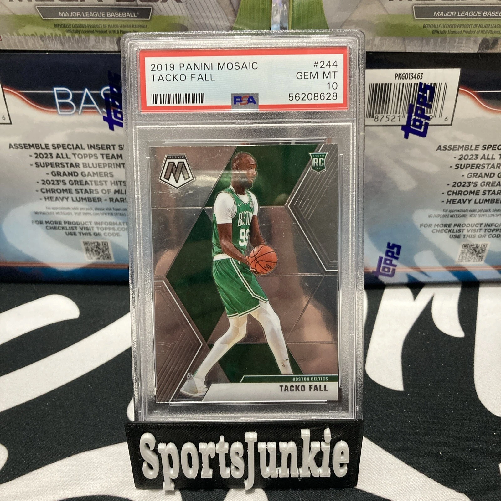 Tacko Fall 2019 Mosaic #244 Base Price Guide - Sports Card Investor